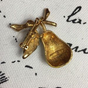 Vintage | Jewelry | Vintage Gerrys Enamel Pear Brooch | Poshmark